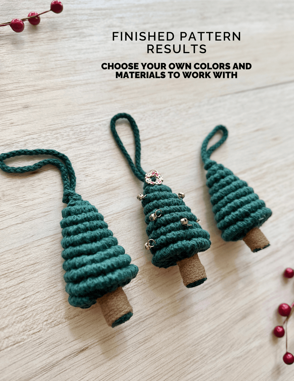 3D Tree Ornament Pattern | Beginner to Intermediate – Manifold Witness