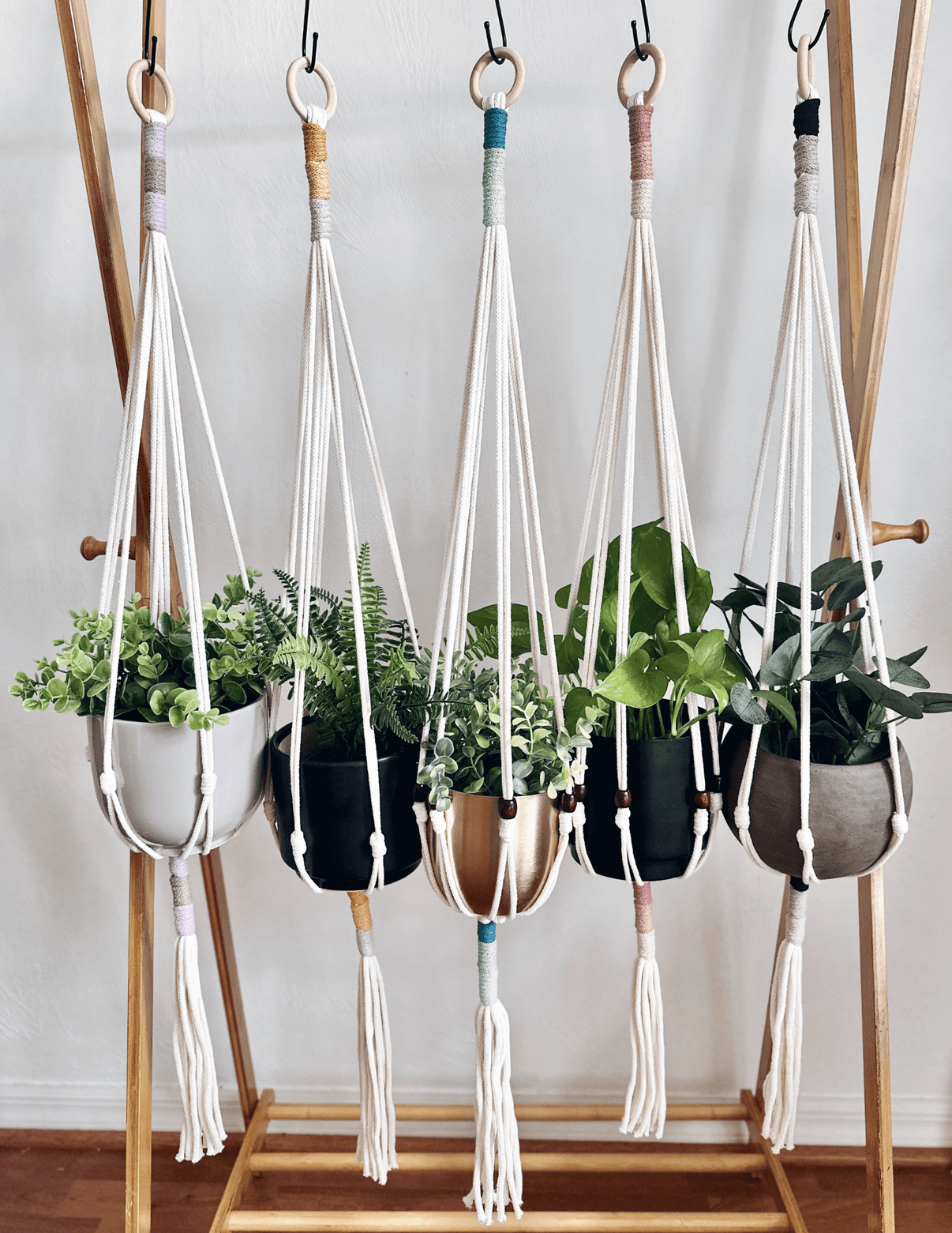 Easy Macrame Plant Hanger Pattern | Beginner | Audrey – Manifold Witness