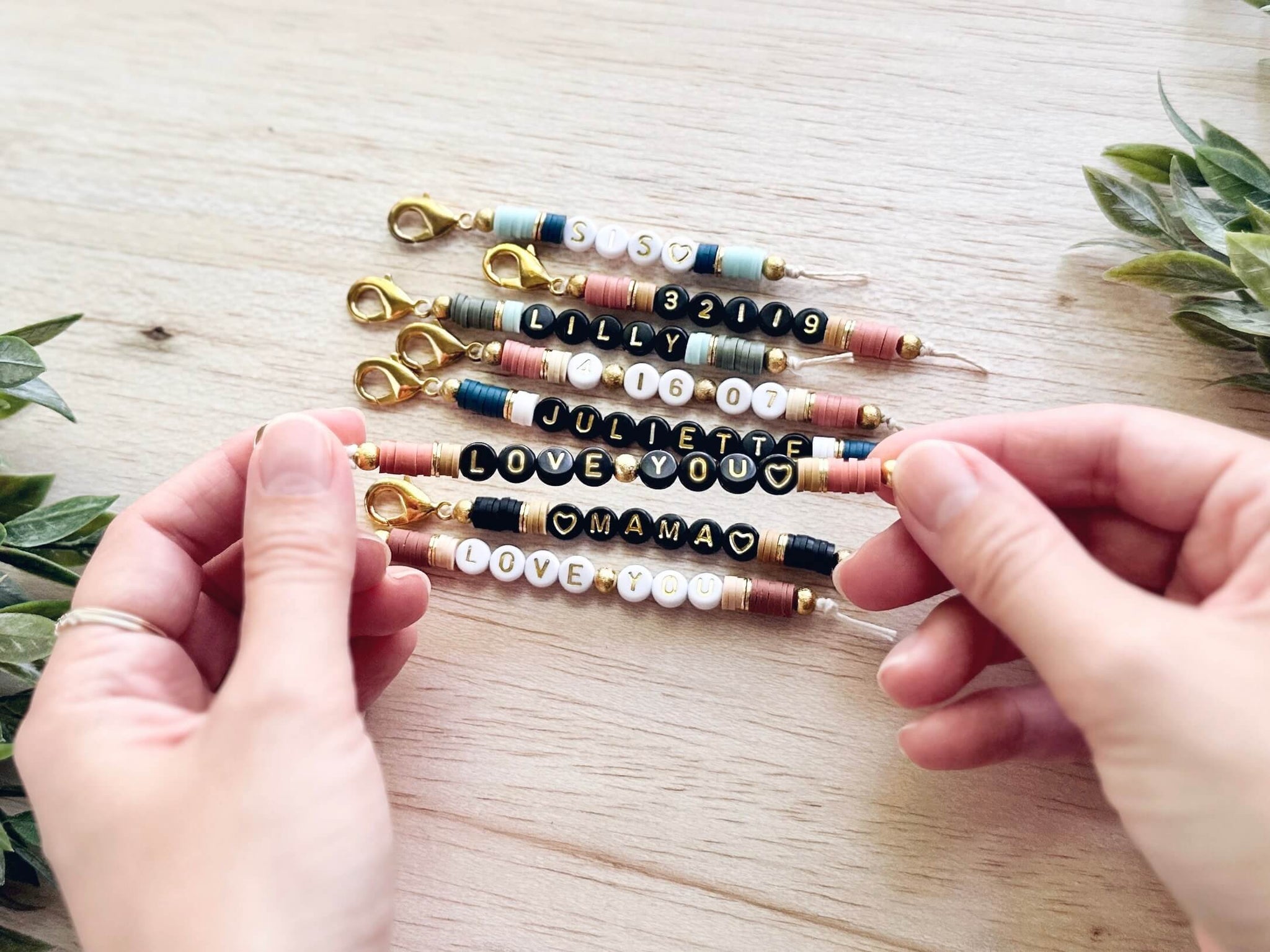 Party Kit | Letter Bead Keychains – Manifold Witness