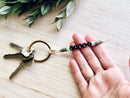 Personalized Letter Bead Keychain Kit | Reusable Aluminum Tin ...